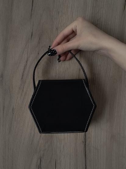 Mini black handbag