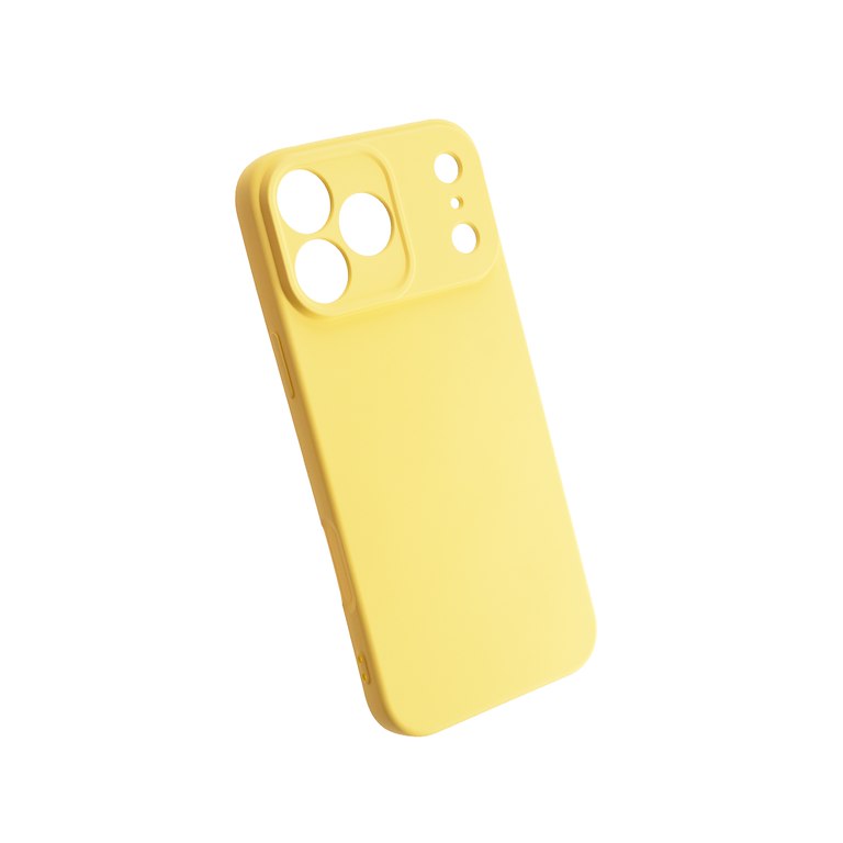 TPU MATTE for iPhone 17 Pro Max 6.9" (žuta)