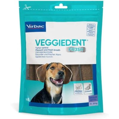 Virbac Veggiedent Fr3sh M (10-30kg) 350g 15 kom