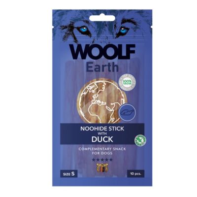 Woolf Earth Noohide Štapići Pačetina S 90g