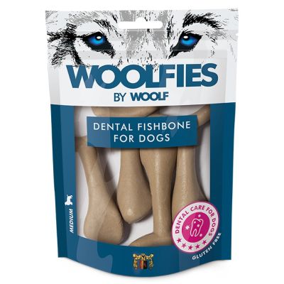 Woolfies by Woolf Dental Riblja Kost M 200g