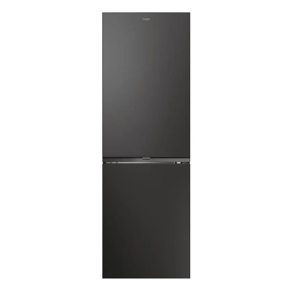 Candy Kombinovani frižider ECN2CQTEB186, Total NoFrost, NoFrost, Crni