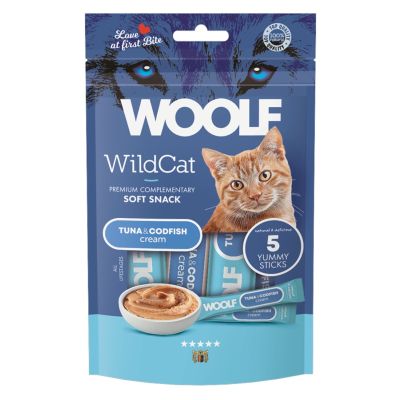 Woolf WildCat Cream Tunjevina & Bakalar 70g