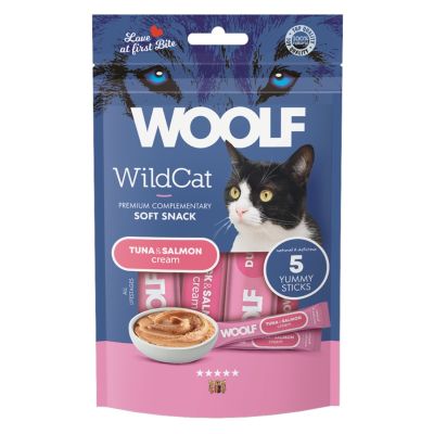 Woolf WildCat Cream Tunjevina & Losos 70g