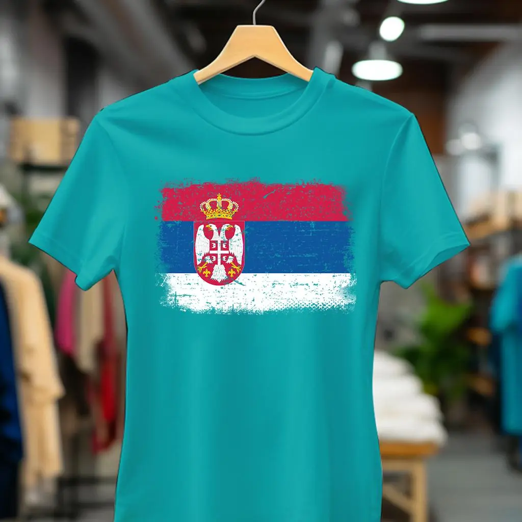 Camiseta Ženska majica sa štampanim printom Cam 997, Tirkizna