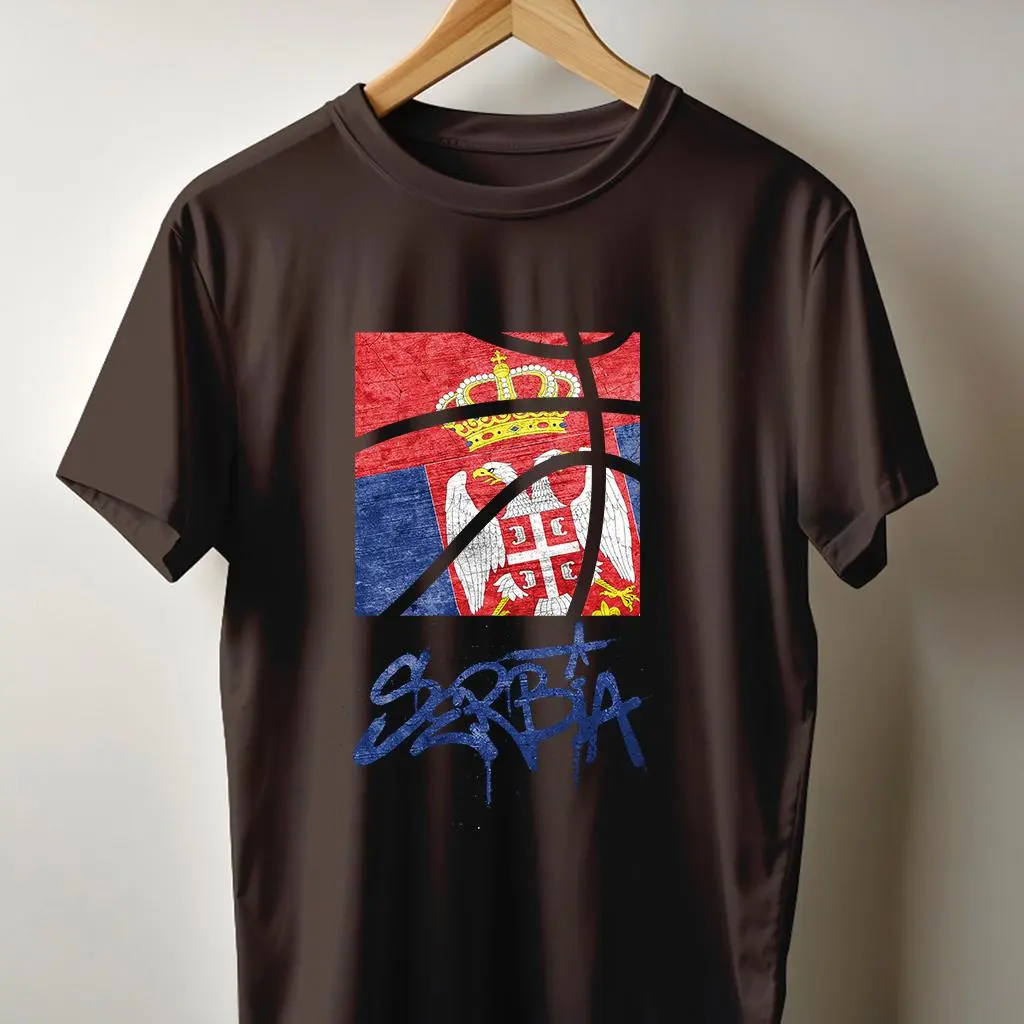 Camiseta Muška majica sa štampanim printom Cam 995, Čokolada