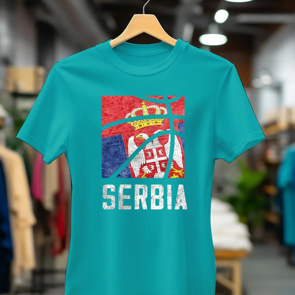 Camiseta Ženska majica sa štampanim printom Cam 994, Tirkizna