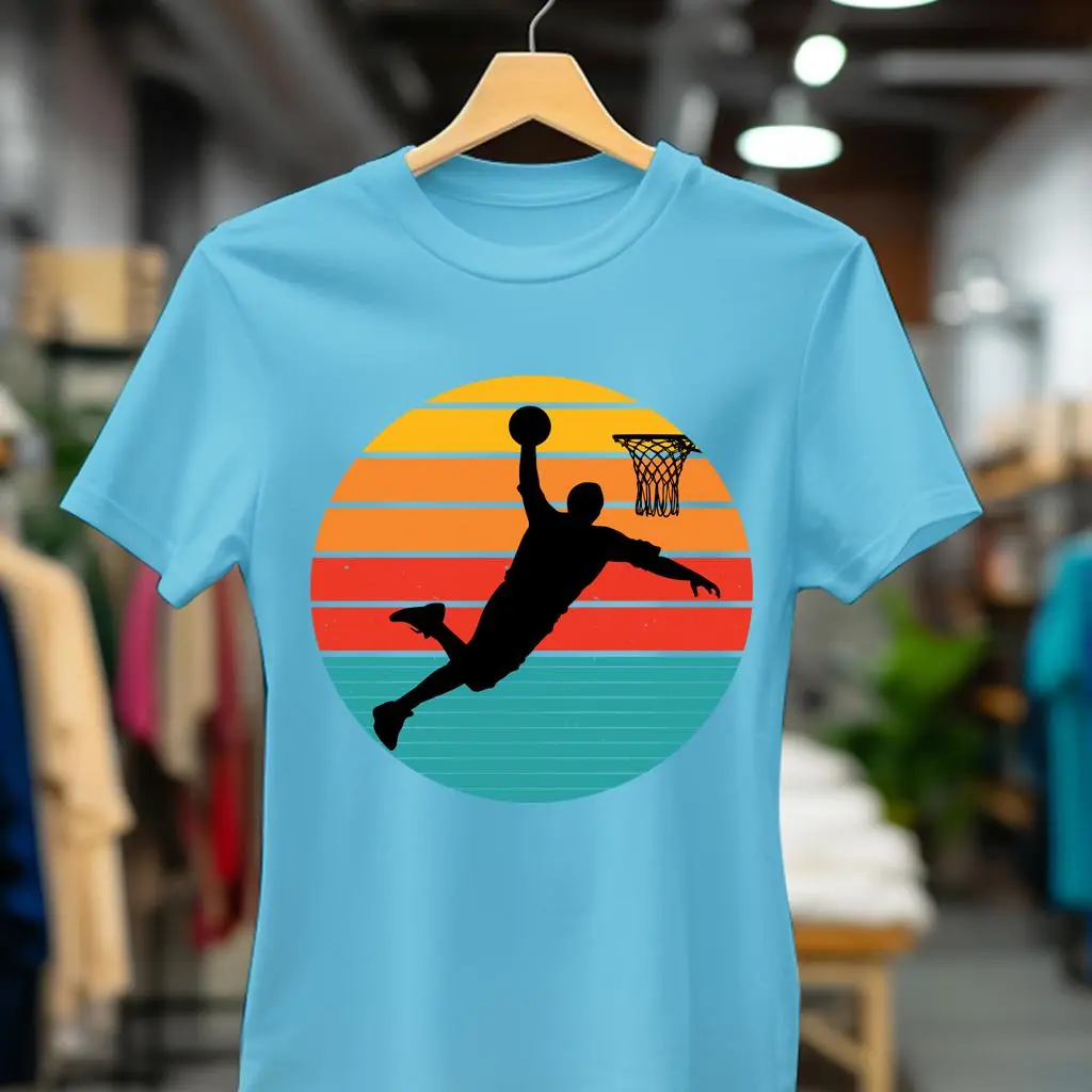 Camiseta Ženska majica sa štampanim printom Cam 4007, Akvamarin