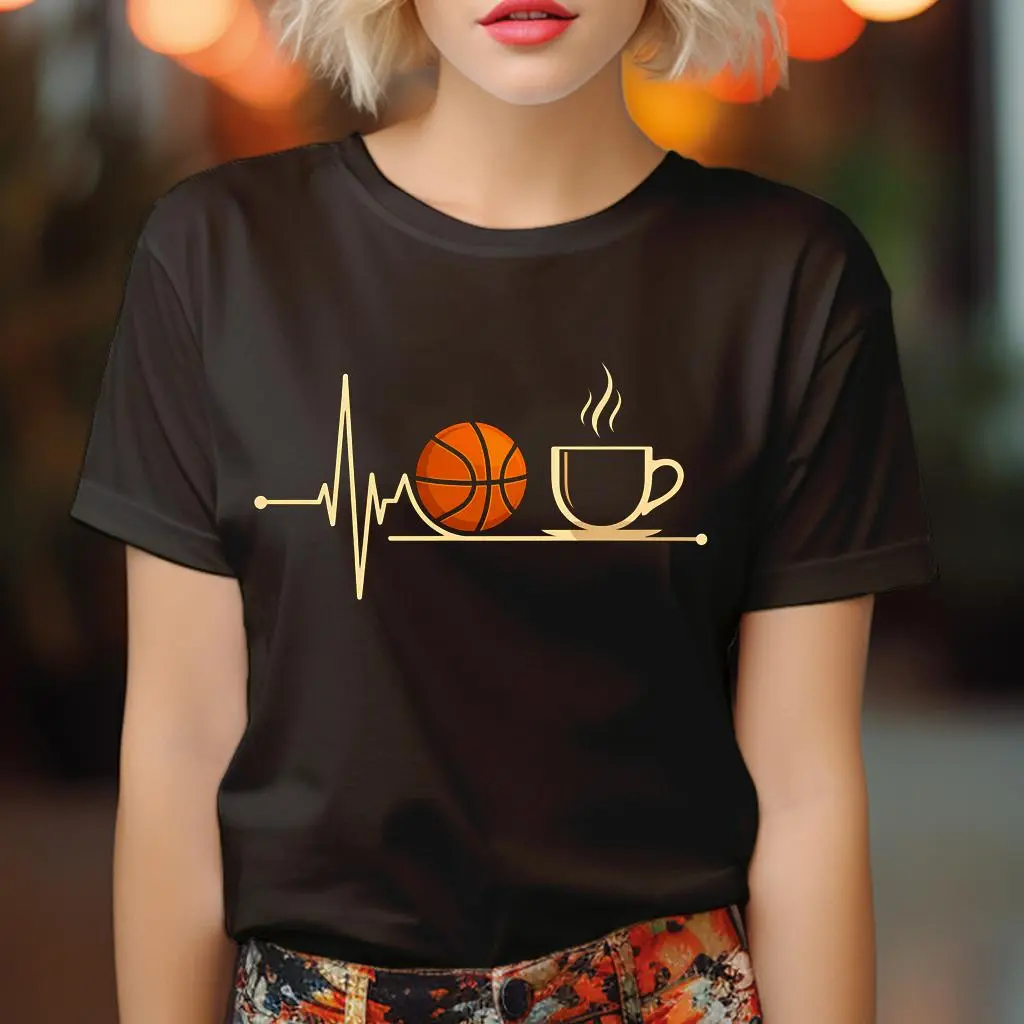 Camiseta Ženska majica sa štampanim printom Cam 4010, Čokolada