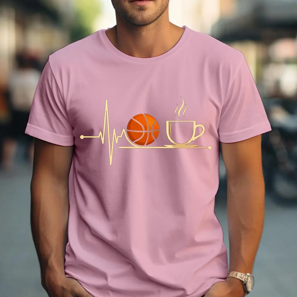 Camiseta Muška majica sa štampanim printom Cam 4010, Roze
