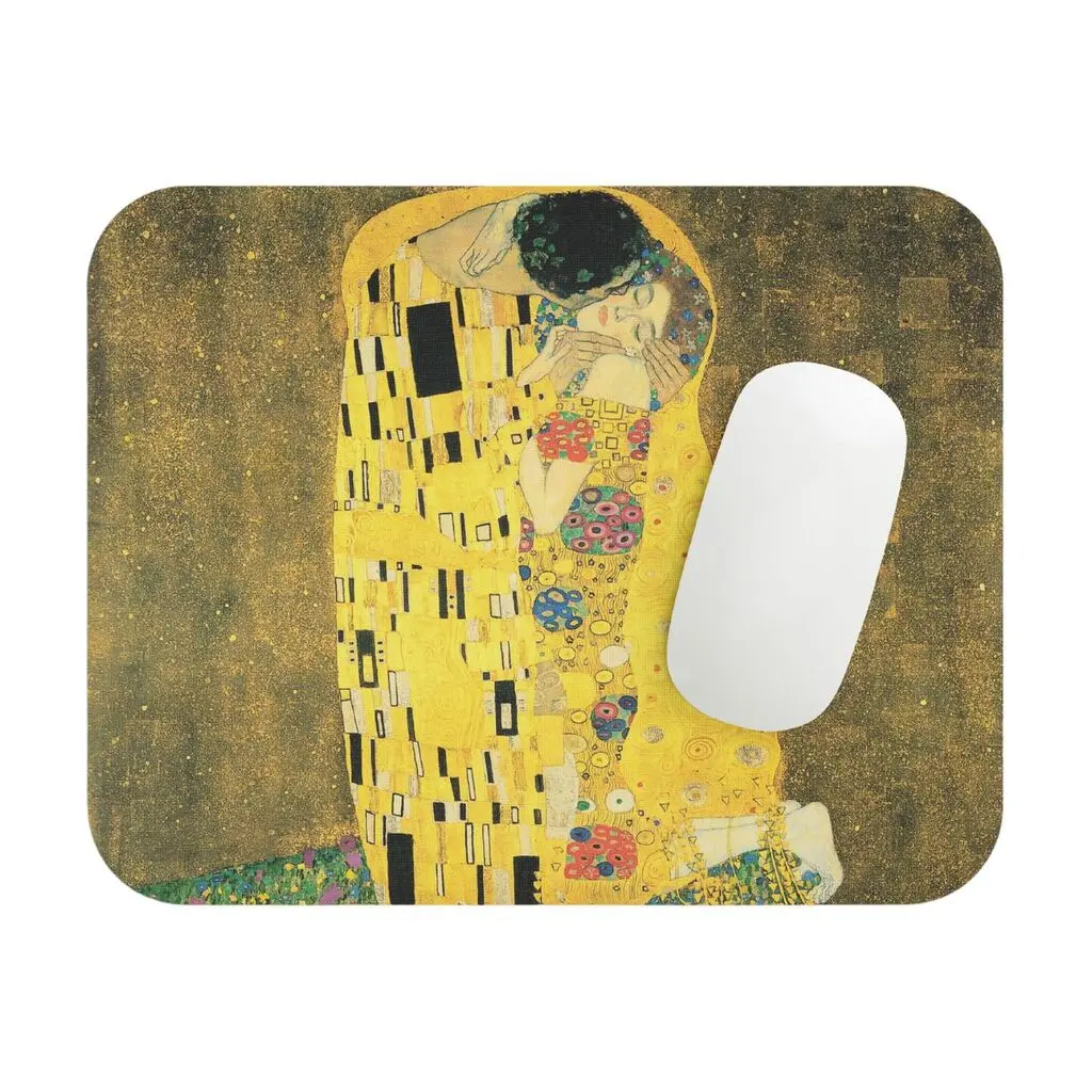 Podloga za miša Gustav Klimt - Poljubac, Šarena