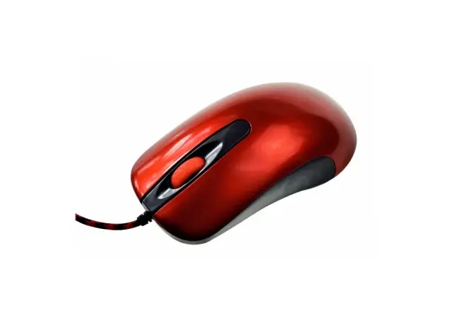 Omega Miš OM0520R, USB, 1000 DPI, Crveni
