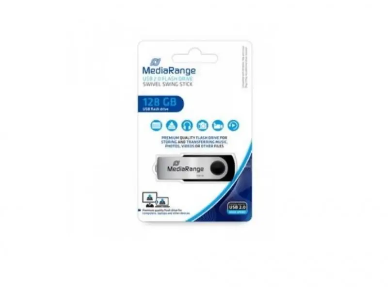 MEDIARANGE USB Flah 128GB, 2.0