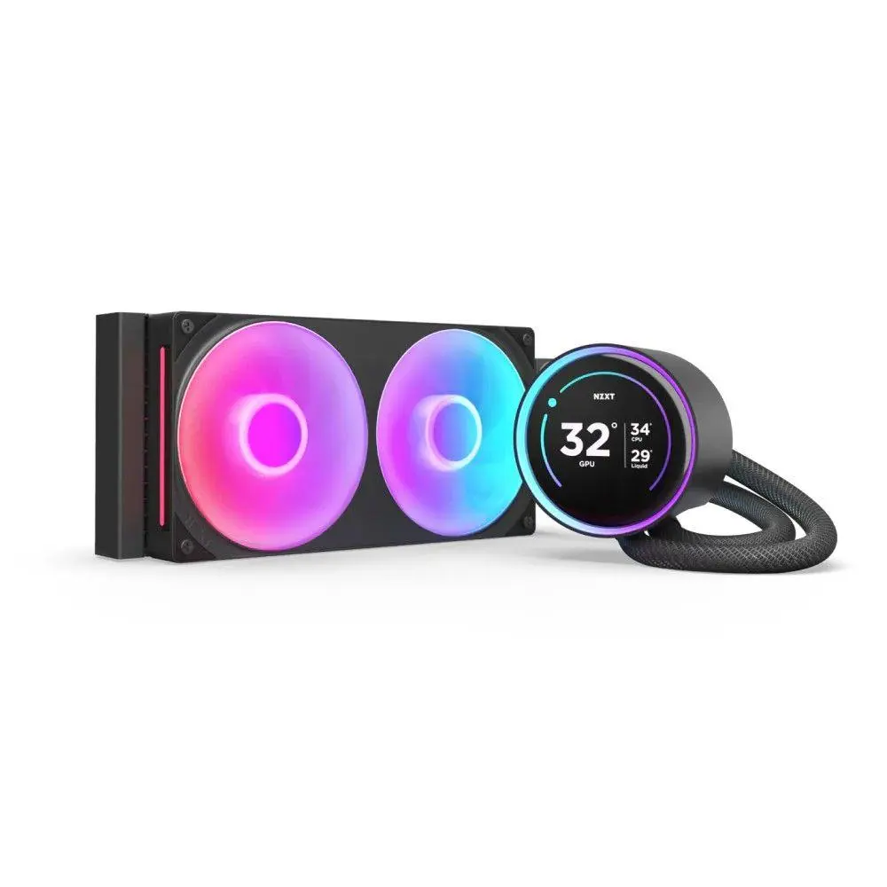 NZXT CPU kuler RL-KR24E-B2 Kraken Elite 240 RGB V2, Vodeno hlađenje, Crni
