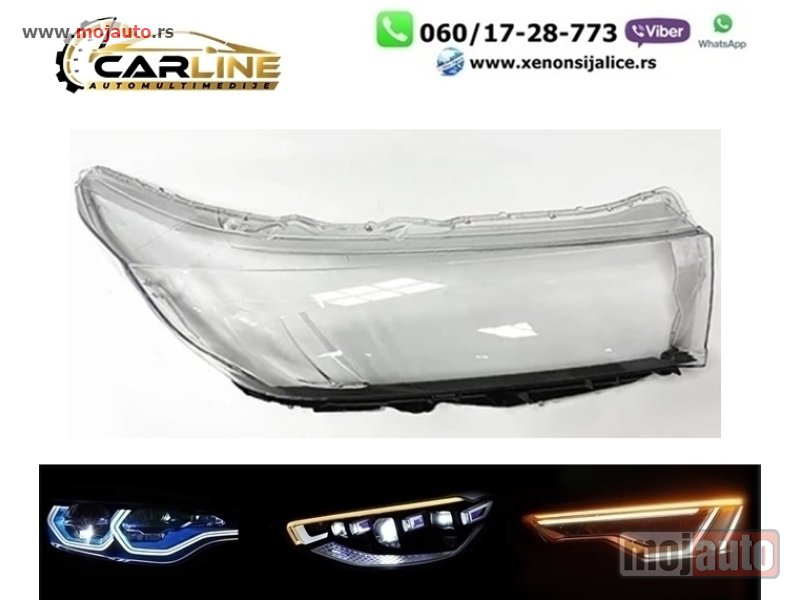 Staklo za far Toyota Highlander 18-20