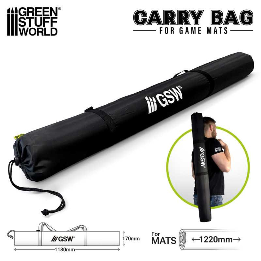 Carry bag for game mats 122cm