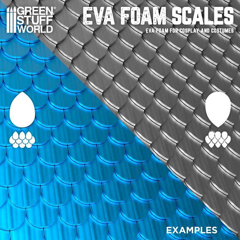 EVA Foam Scales - Teardrop Pack