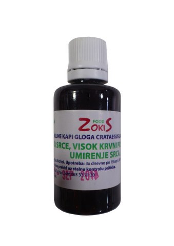 Kapi gloga,srce ,krvni pritisak.50ml