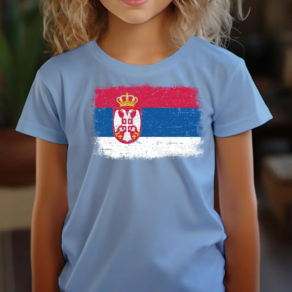 Camiseta Dečija majica sa štampanim printom Cam 997, Cijan
