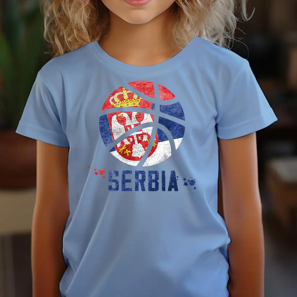 Camiseta Dečija majica sa štampanim printom Cam 993, Cijan
