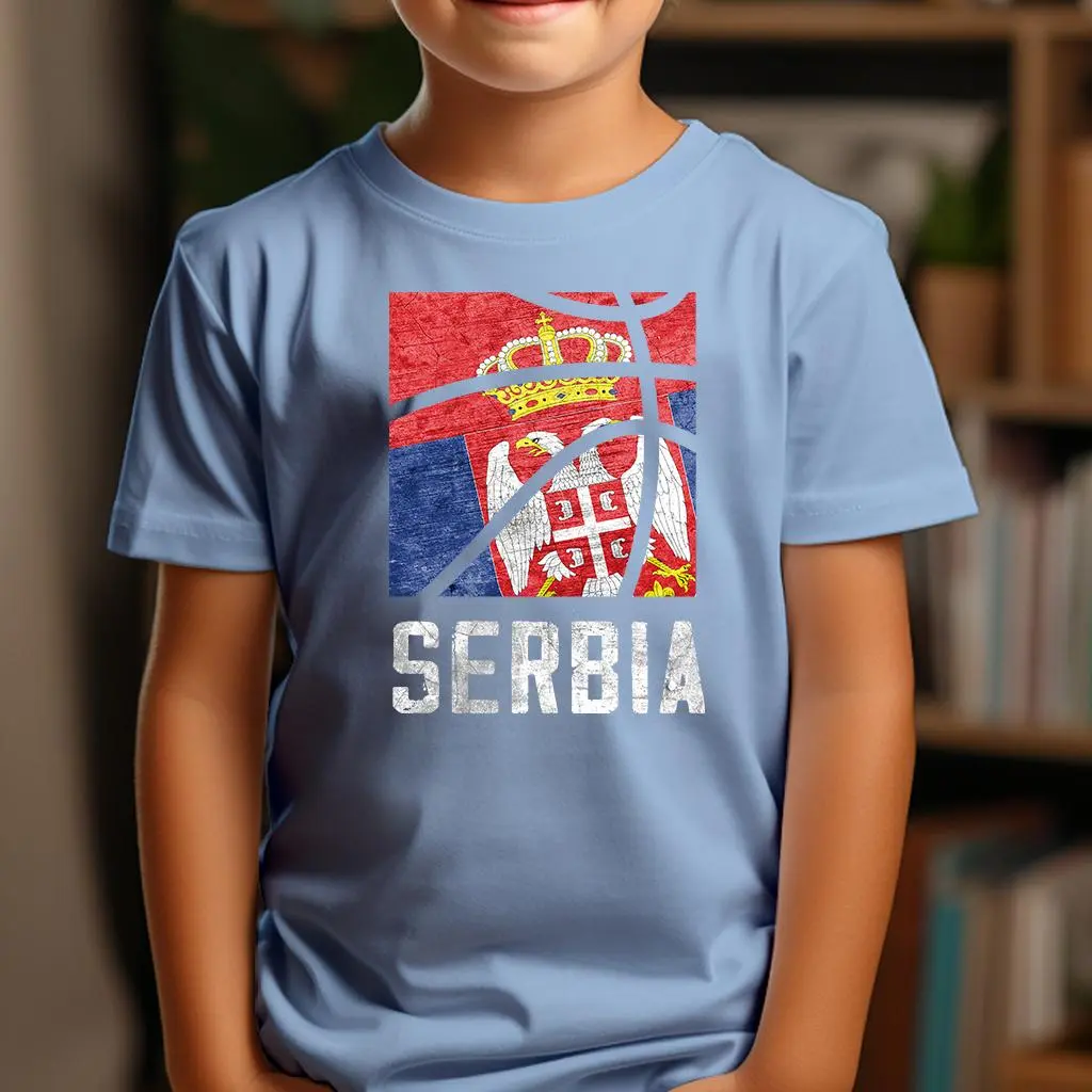 Camiseta Dečija majica sa štampanim printom Cam 994, Cijan
