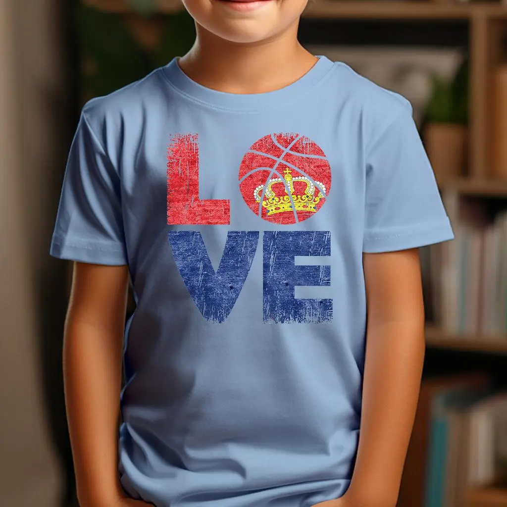 Camiseta Dečija majica sa štampanim printom Cam 992, Cijan
