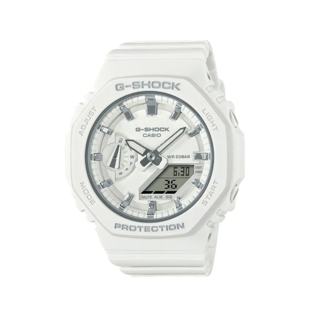 Casio Ženski sat G-Shock GMA-S2100-7A, Beli