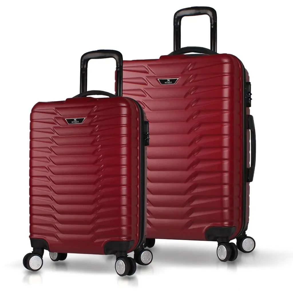 MyValice Set kofera 5677, 2 dela, Crveni