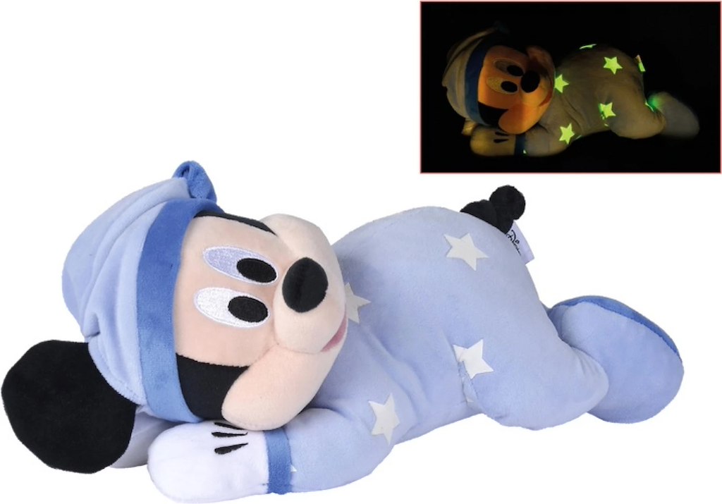 Disney - Mickey Mouse plis 30cm - Glow in the Dark 6315870350