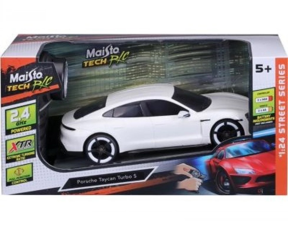 Maisto auto 1:24 RC Porsche Taycan Turbo S 581528
