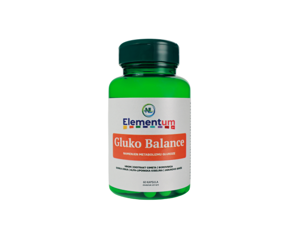 ELEMENTUM GLUKO BALANCE 60 CPS