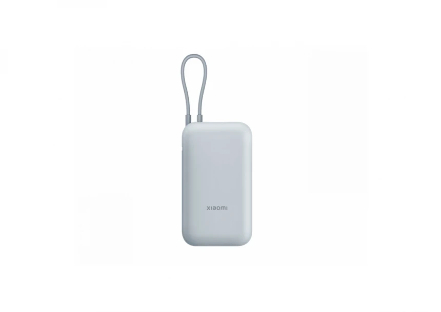Prenosivi Punjac XIAOMI 10000mAh/22.5W/USB Tip-C/integrisan kabl/plava