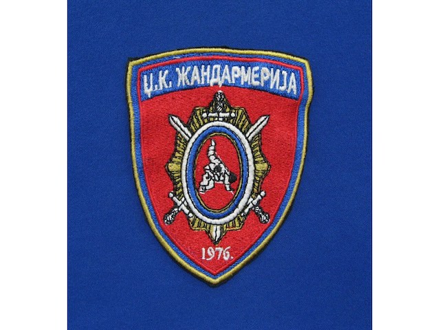 ZANDARMERIJA DZUDO KLUB stara prisivka