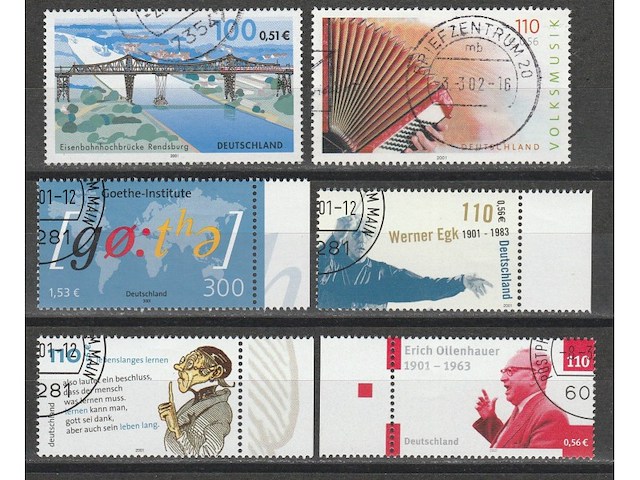 Deutsche Bundespost - 2001