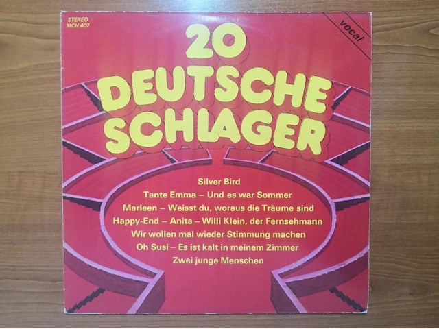 Unknown Artist - 20 Deutsche Schlager