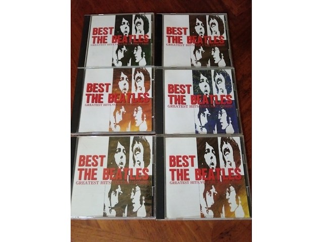 Best the Beatles-Greatest hits Vol. 1,2,3,4,5,6