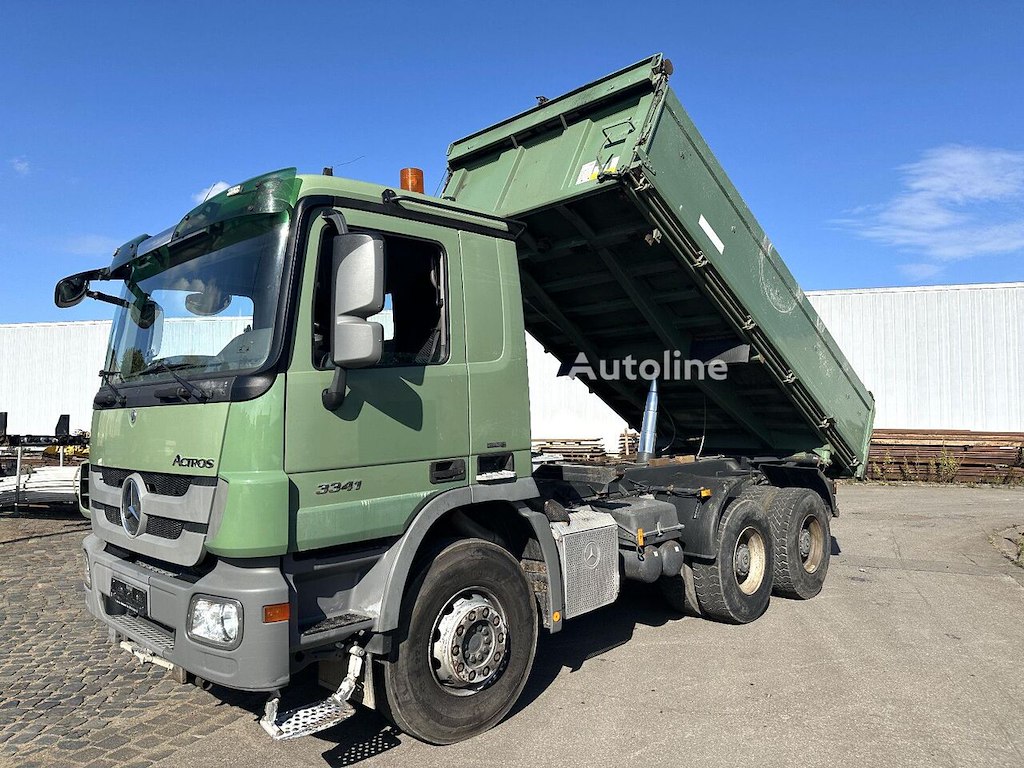 Mercedes-Benz Actros 3341K* 6x4* Kipper* Blatt* 13to. Achsen kiper