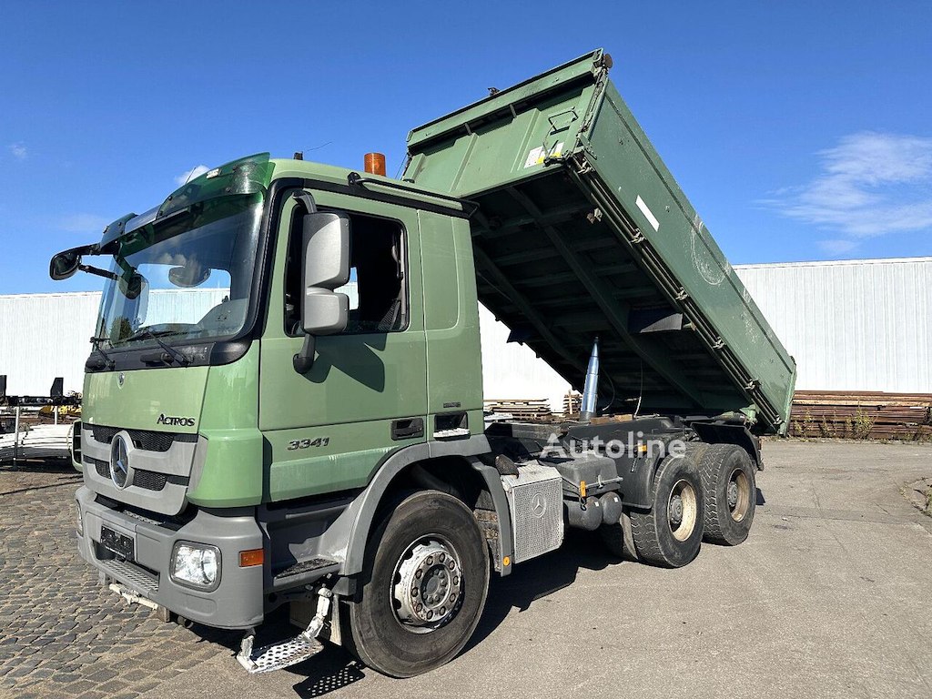 Mercedes-Benz Actros 3341K* 6x4* Kipper* Blatt* 13to. Achsen kiper