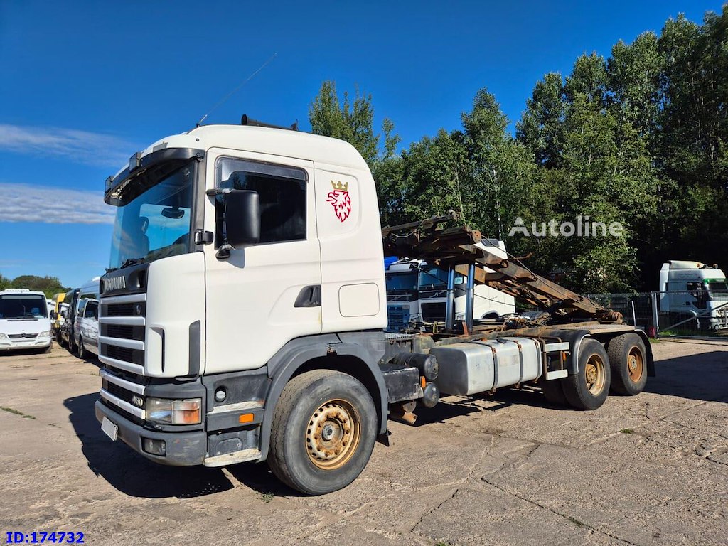 Scania 144 - 6x4 - Full Steel - Big Axles - 3 Pedals kiper