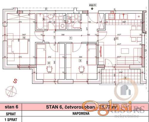ČETVOROSOBAN STAN U IZGRADNJI SA POVRATOM PDV-A, TELEP