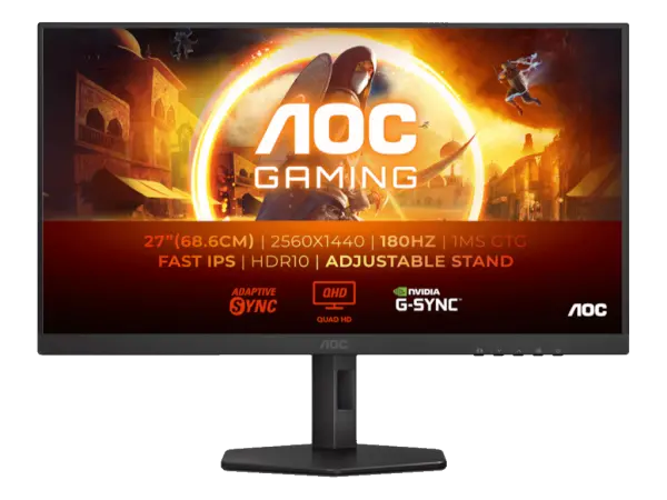 AOC 27 inča Q27G4XF IPS 2560x1440 180Hz 1ms Monitor