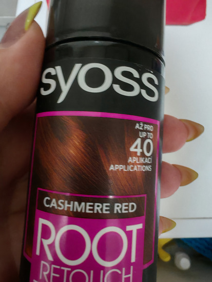 Syoss Root Retoucher kašmir crvena