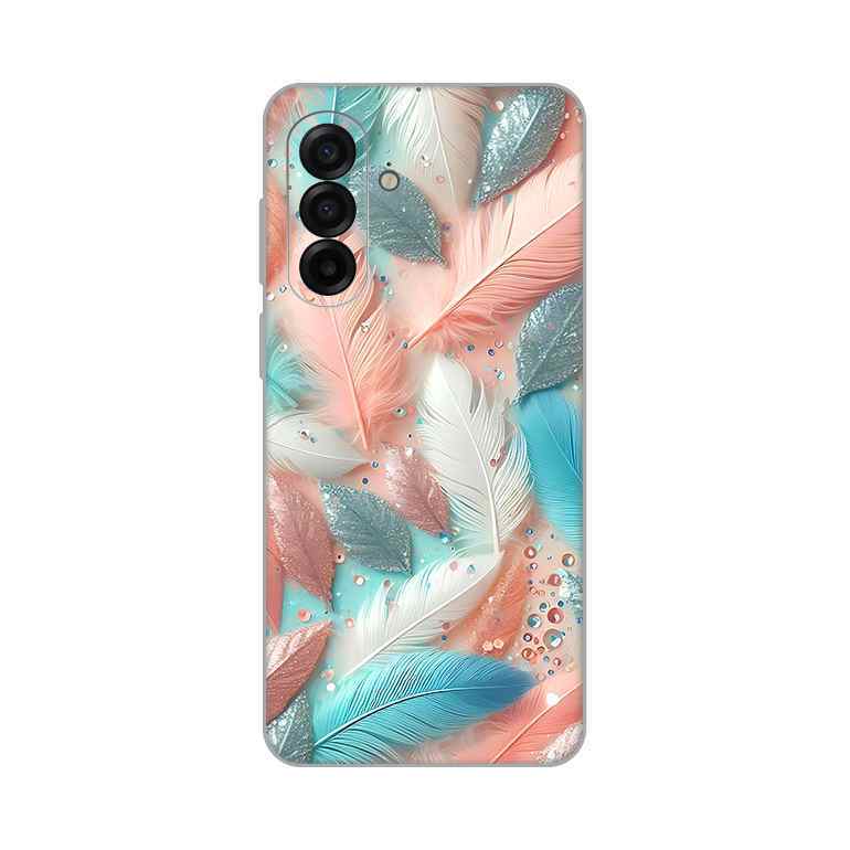 Maska silikon Print za Samsung A175F Galaxy A17 Pastel Feathers