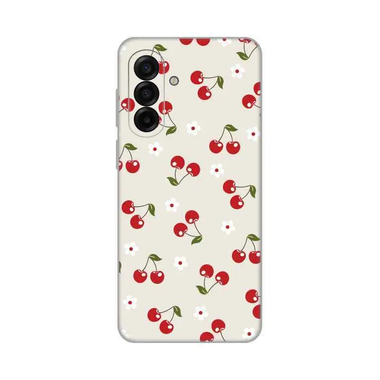 Maska silikon Print za Samsung A175F Galaxy A17 Cherry and Flowers