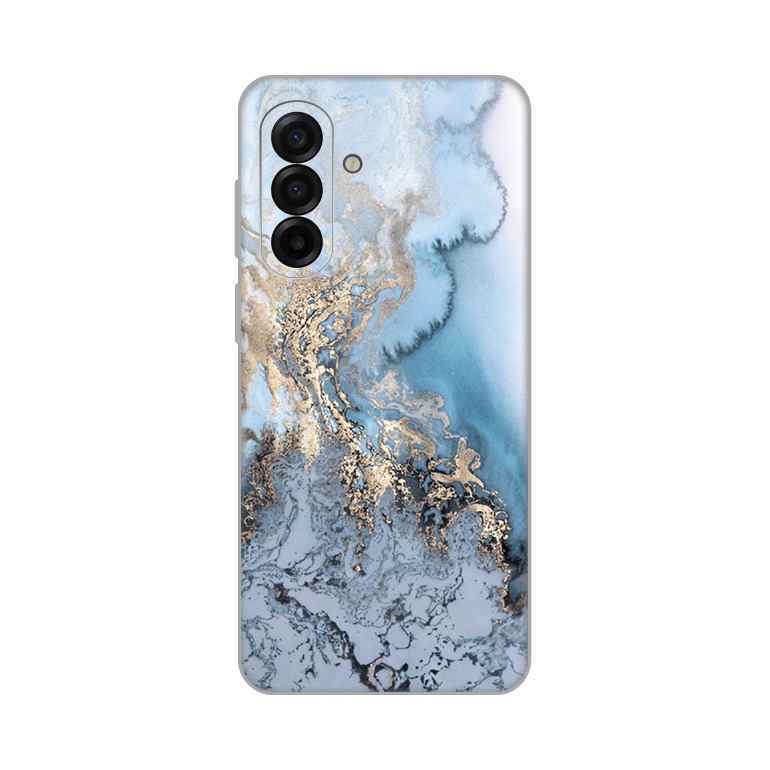 Maska silikon Print za Samsung A175F Galaxy A17 Blue Gold Marble
