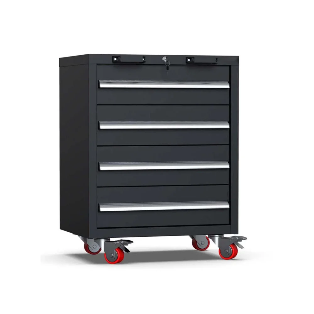 Kolica za radionice metalna 4 fioke TC-106-4