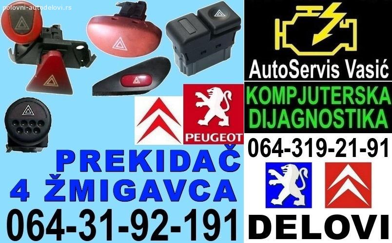 PREKIDAČ 4 ŽMIGAVCA Pežo Citroen Peugeot