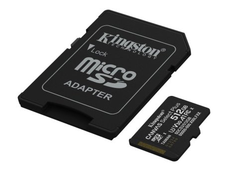 KINGSTON 512GB, MicroSD sa SD adapterom, Canvas Select Plus (SDCS3/512GB)