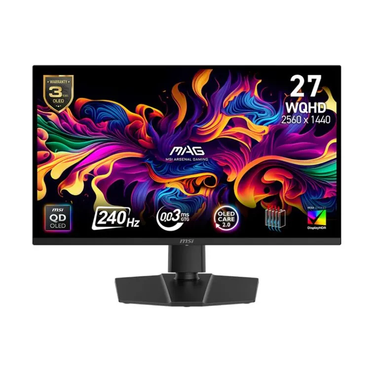 MSI 27" MAG 271QP QD-OLED X24