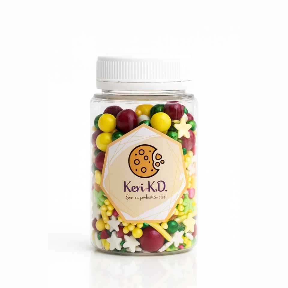 Keri-K.D. šećerne perle “Happy New Year” 80g